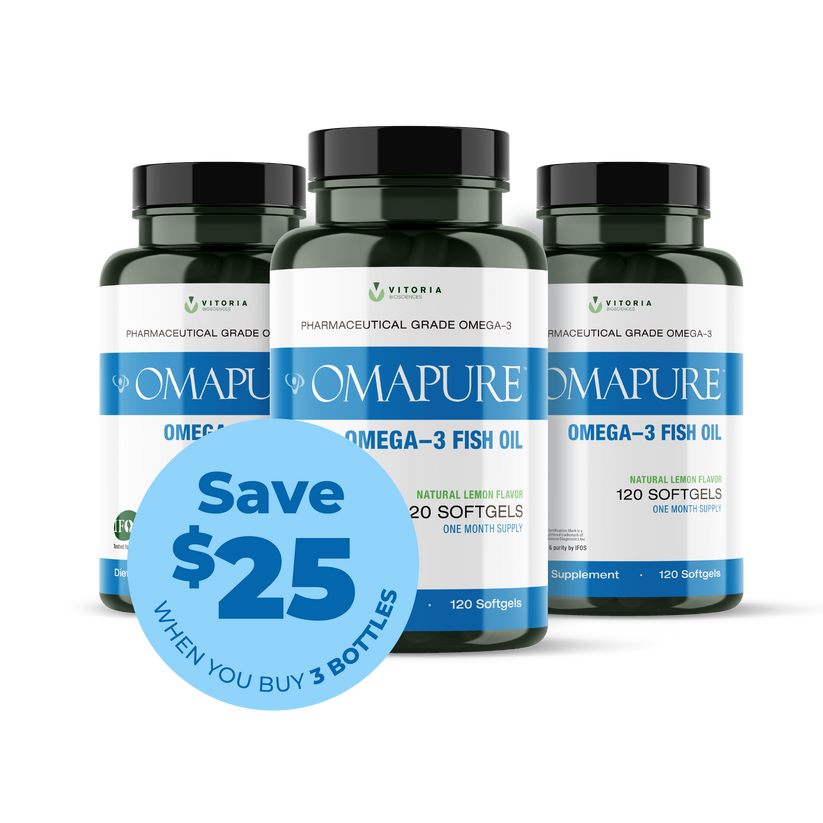 Ultra Pure Omega 3 Fish Oil | OMAPURE