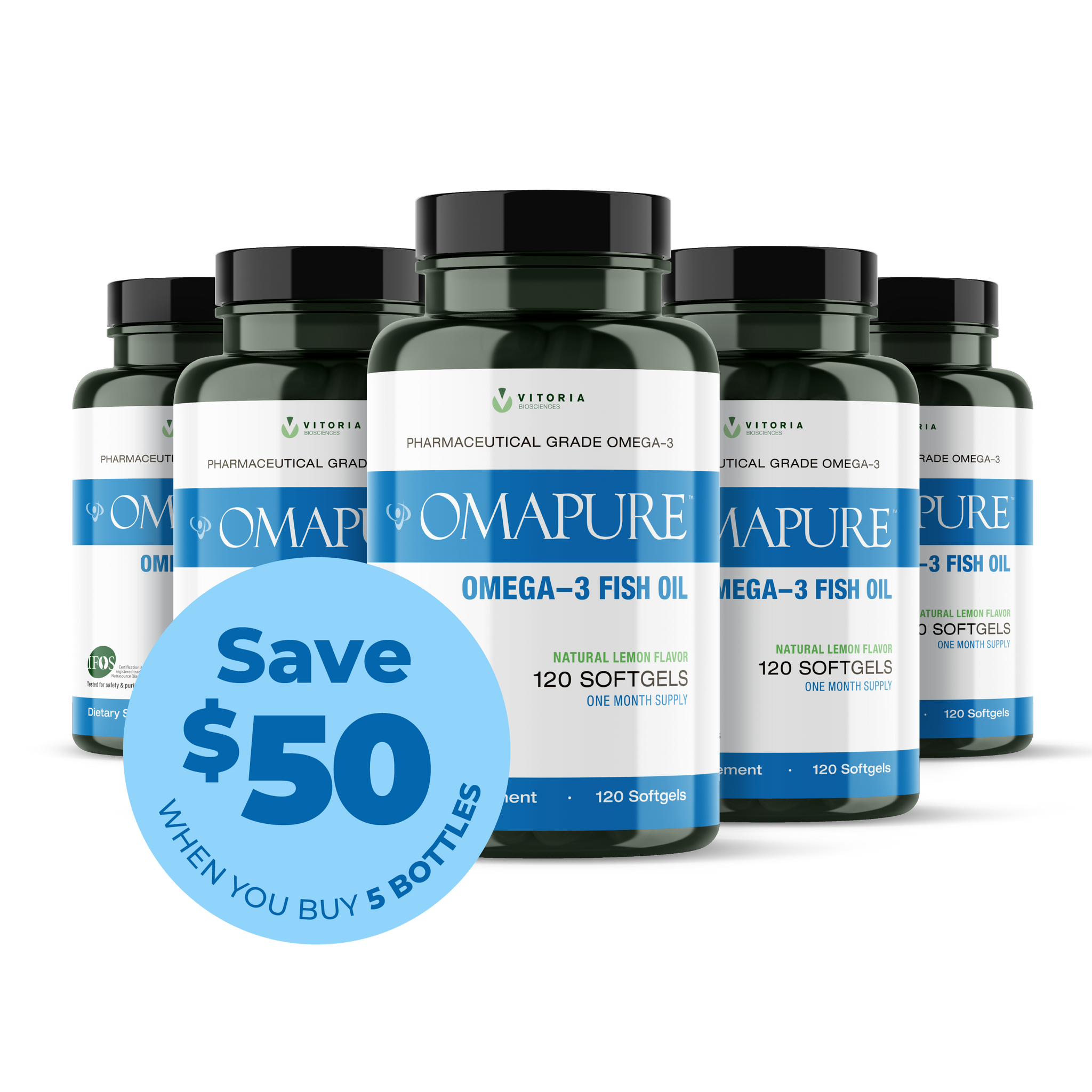 Ultra Pure Omega 3 Fish Oil | OMAPURE